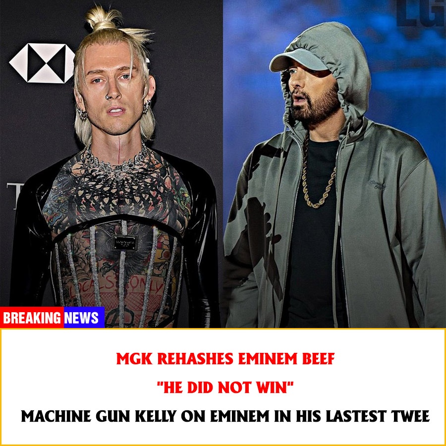 Machine Gun Kelly revisits Eminem beef: “He did not win” - News