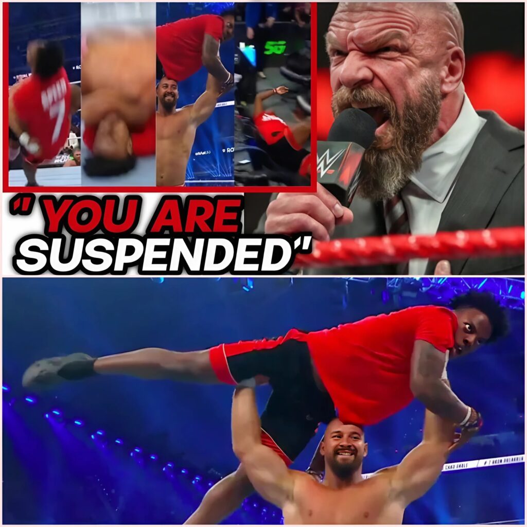 TRIPLE H OFFICIALLY SUSPENDS SUPER Star BRON BREAKER FOR BRUTALLY ...