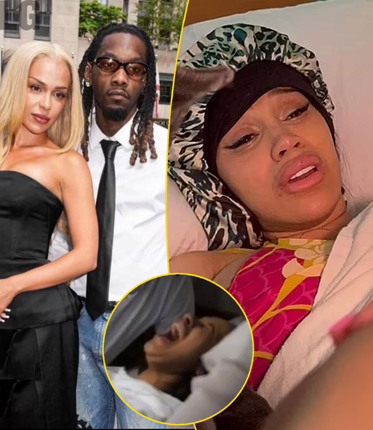 Cardi B went crazy when Offset went out with his lover while she was ...