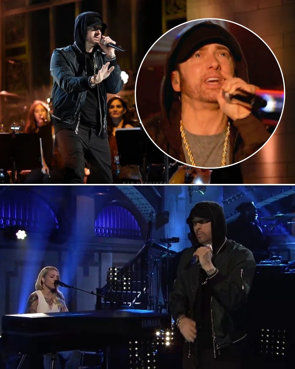 At this moment, Slim Shady as we knew him was gone! Eminem stepped onto the stage stripped of ...