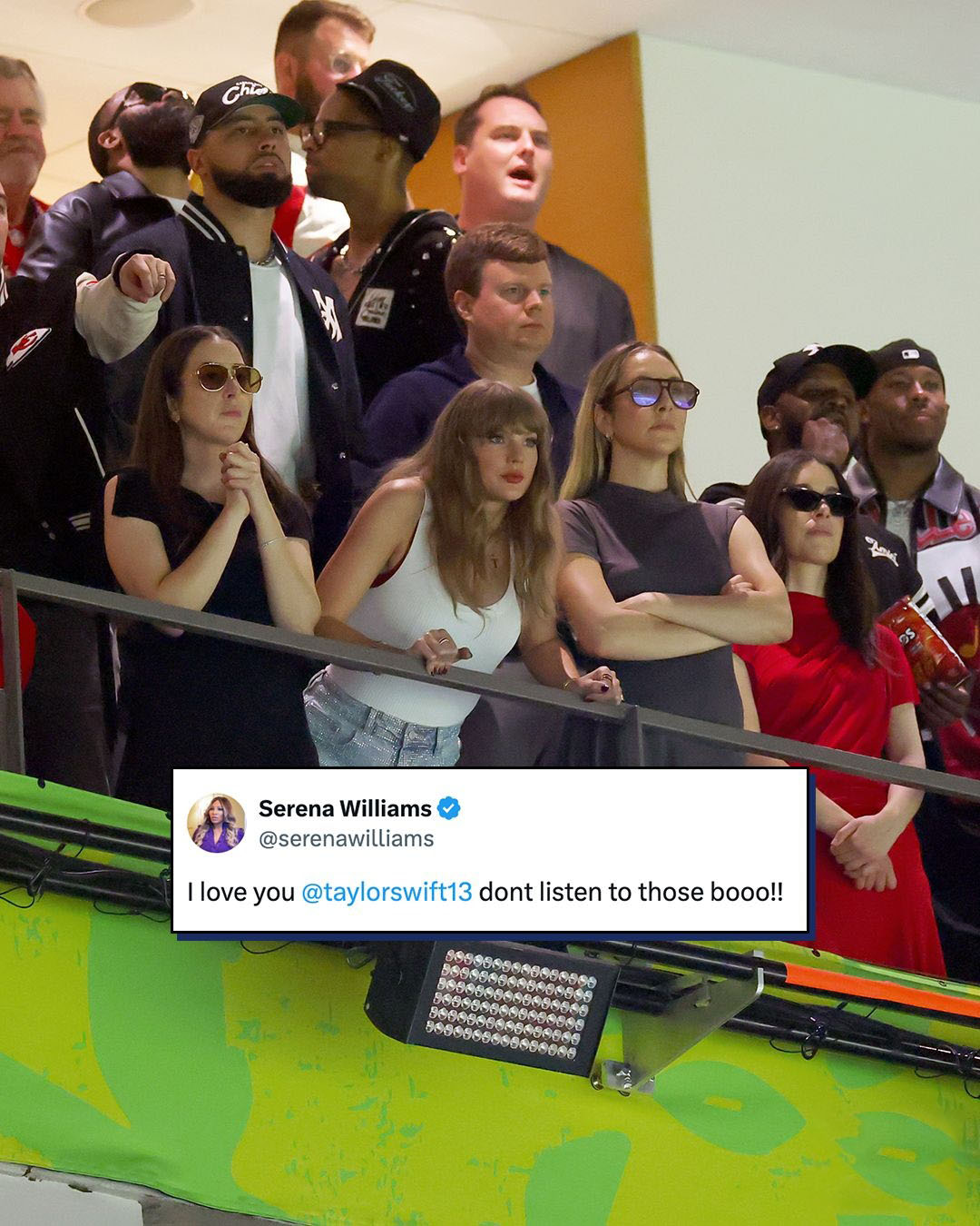Super Bowl 2025: Taylor Swift Reacts as Crowd Boos During Jumbotron Appearance - News