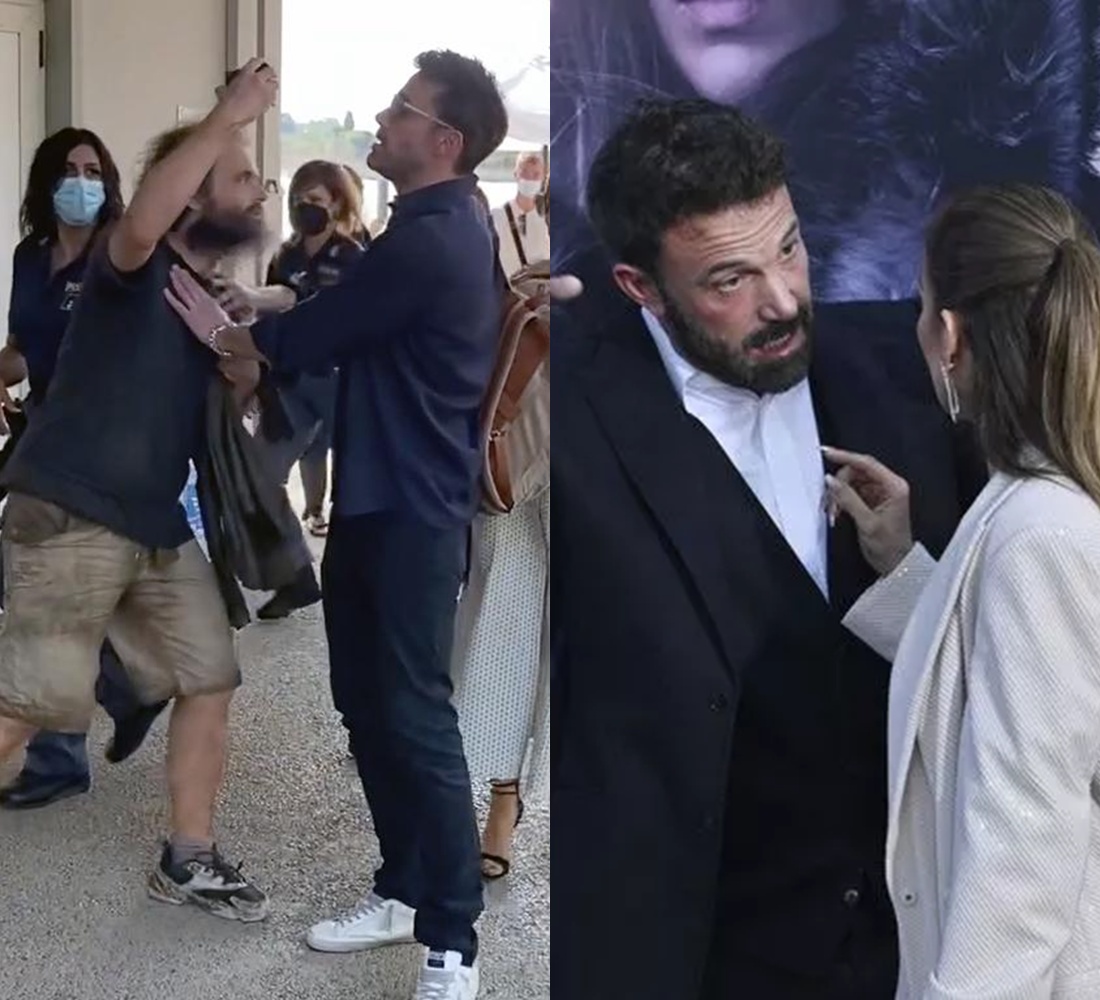 Jennifer Lopez fights on the street with Ben Affleck , Fans are shocked ...