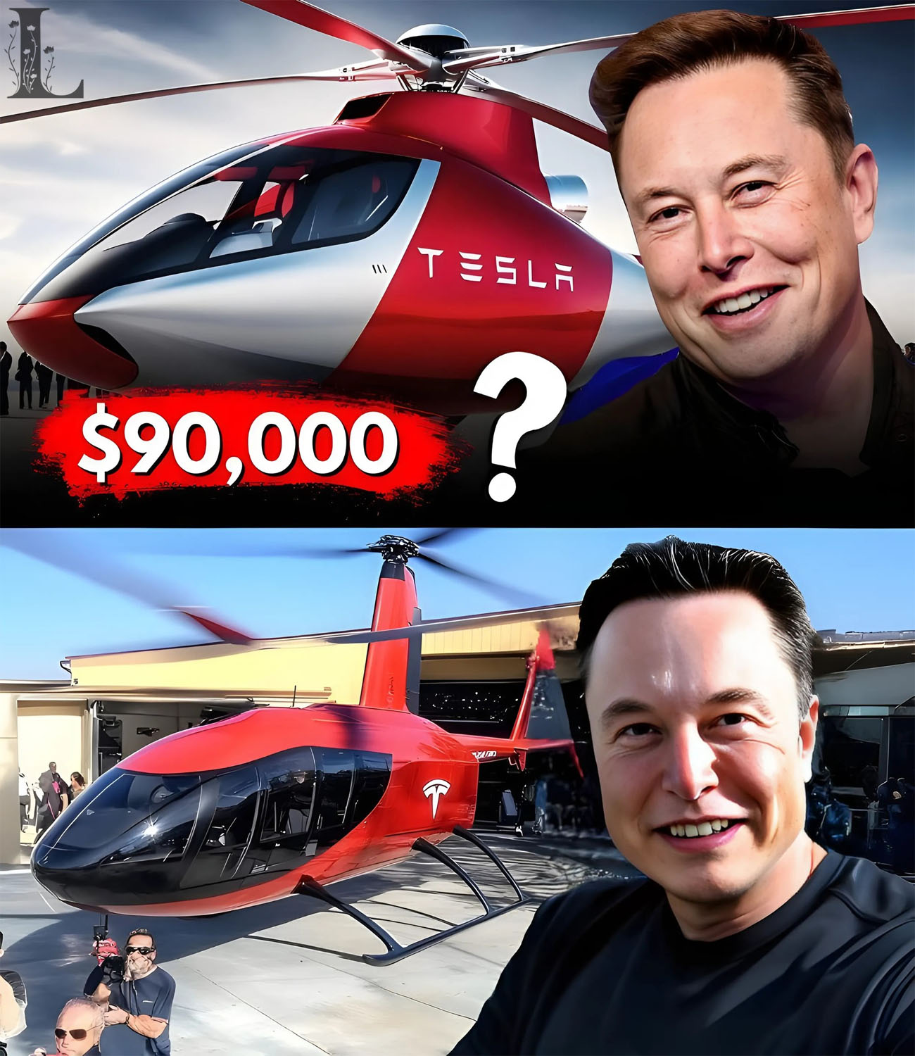 💥 Elon Musk’s BOLD MOVE: First Tesla eVTOL Helicopter to Revolutionize ...
