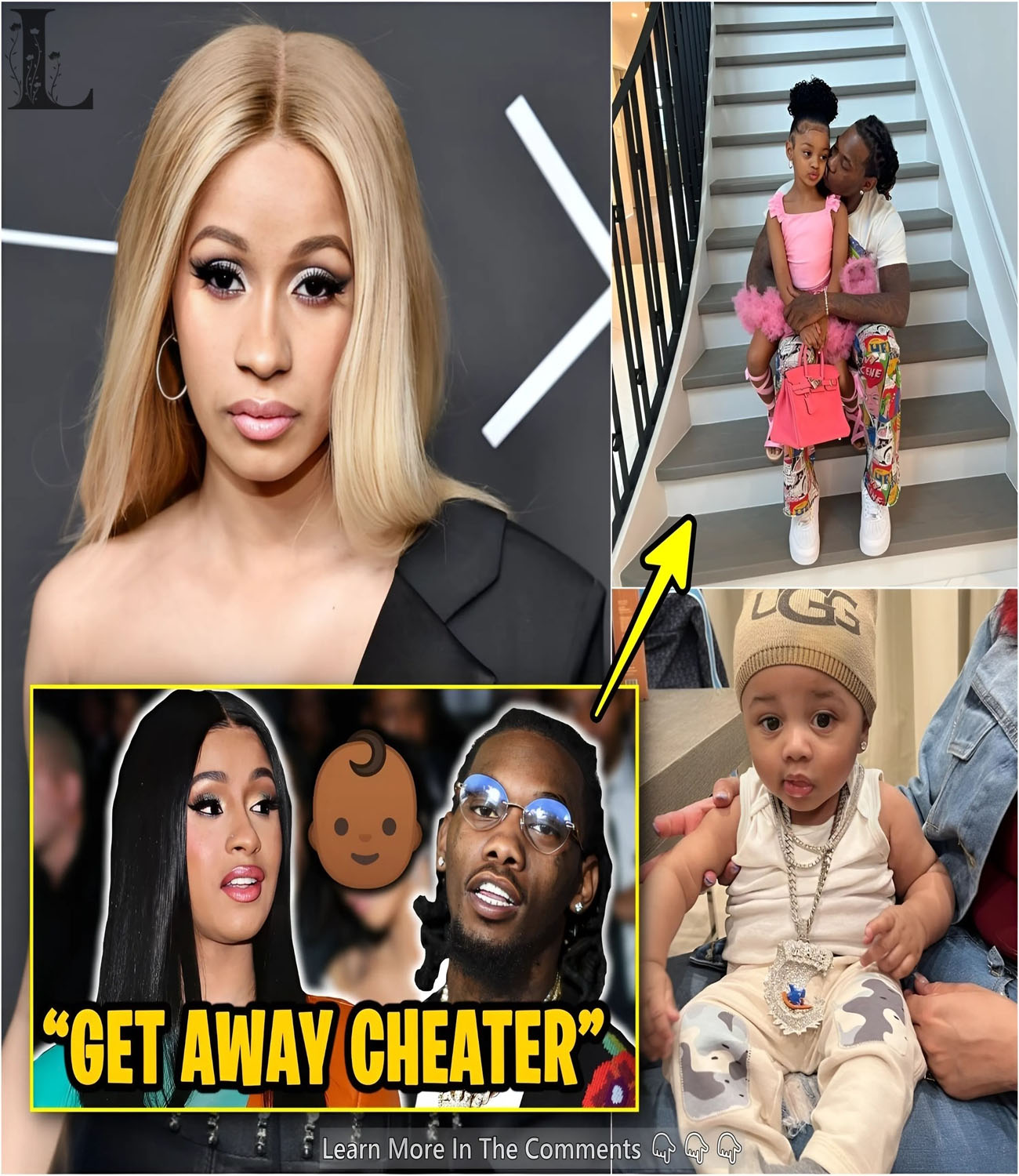 NEW UPDATES: Cardi B Reveals Offset DOESN’T DESERVE To Be The Father of ...