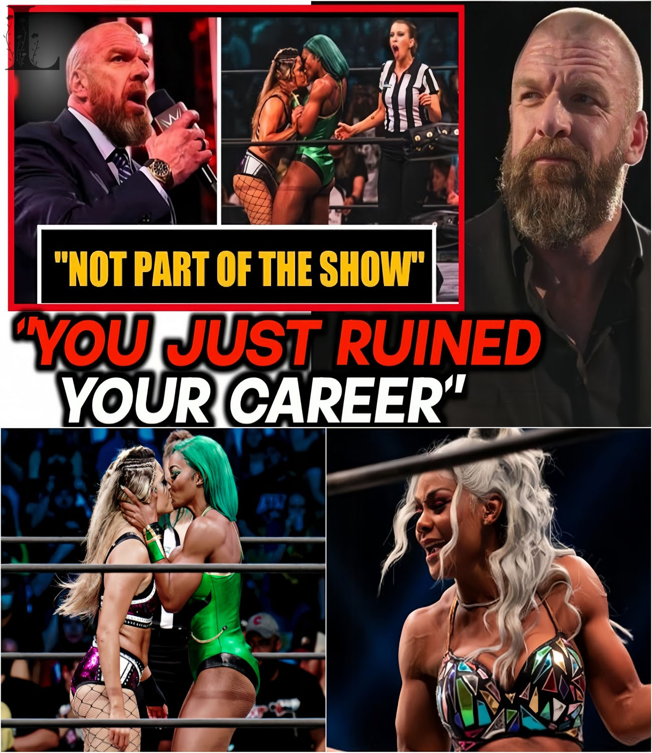 WWE BOMBSHELL: “TRIPLE H REVEALS JADE CARGILL HAS RUINED HER WWE CAREER BY BREAKING THE RULES ...