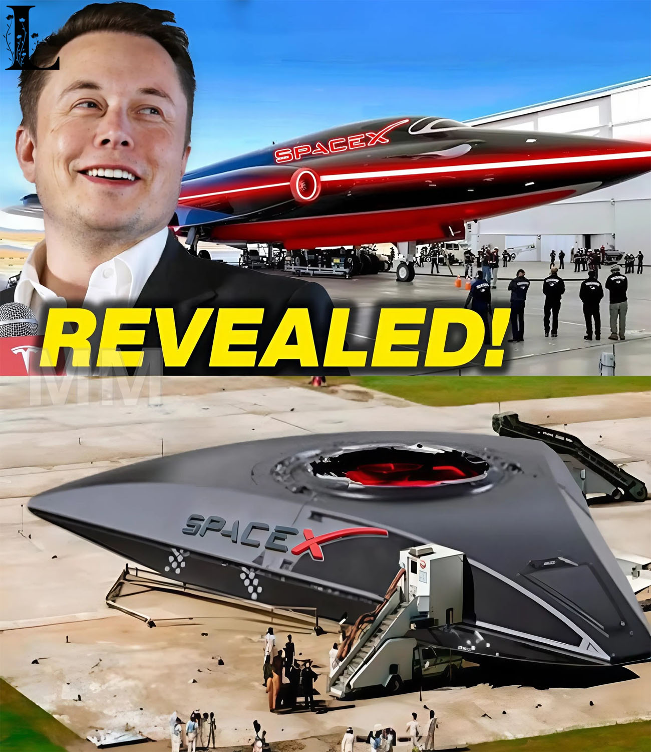 UNBELIEVABLE! Elon Musk Reveals Stealth Fighter Jet That Looks Like a ...