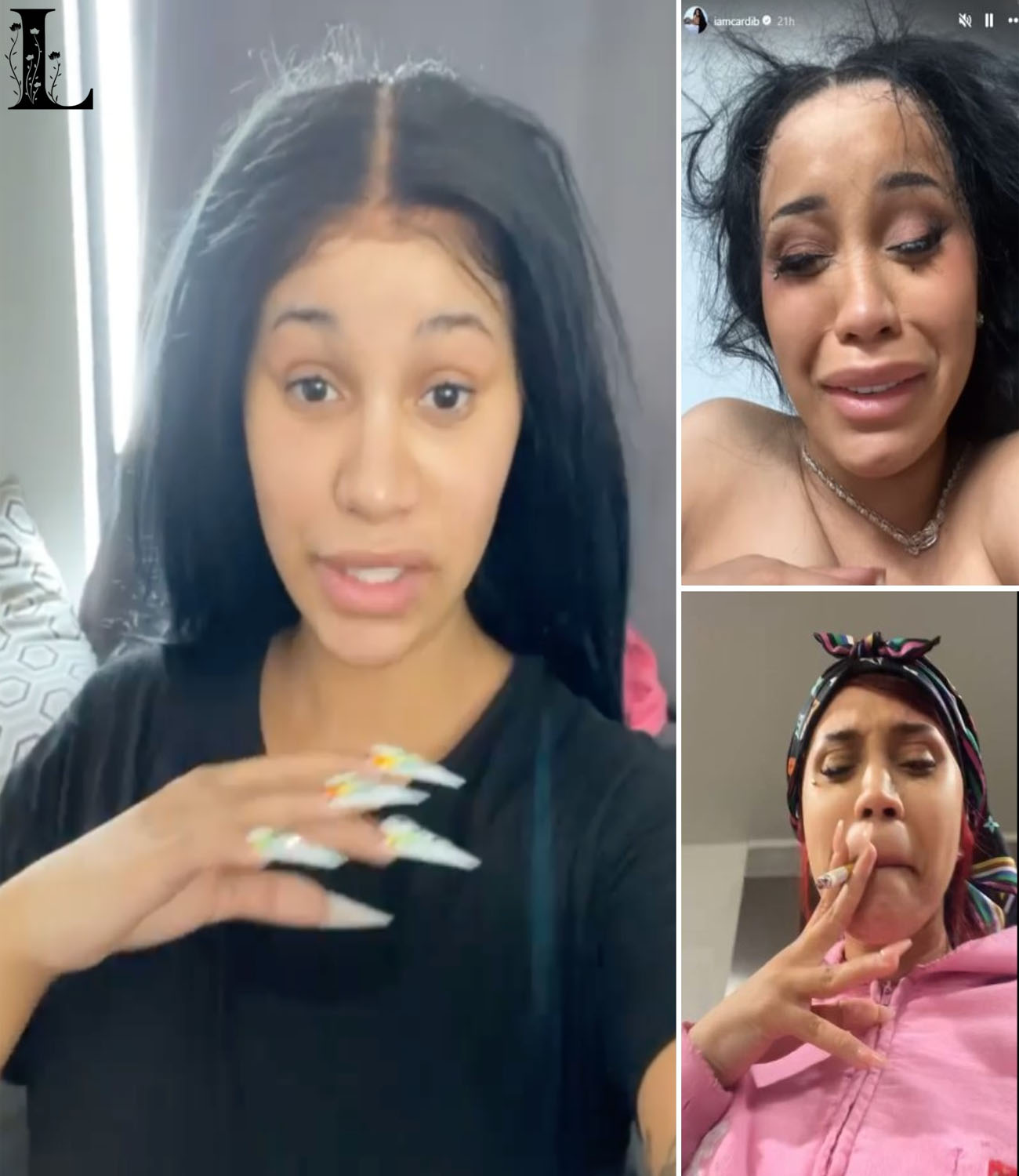 Cardi B Lost Control Horrific Drunk At Her 32nd Birthday Made Her Cry ...
