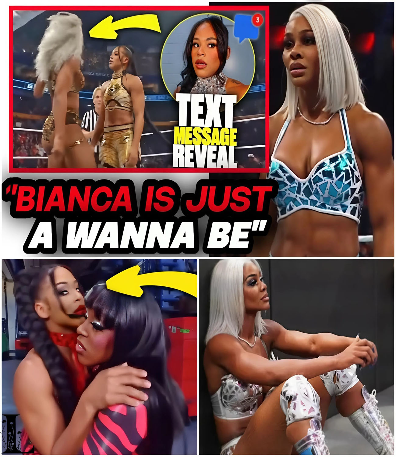 Jade Cargill CONFRONTS Bianca Belair After Accidental Text Message REVEAL w/ Naomi - News