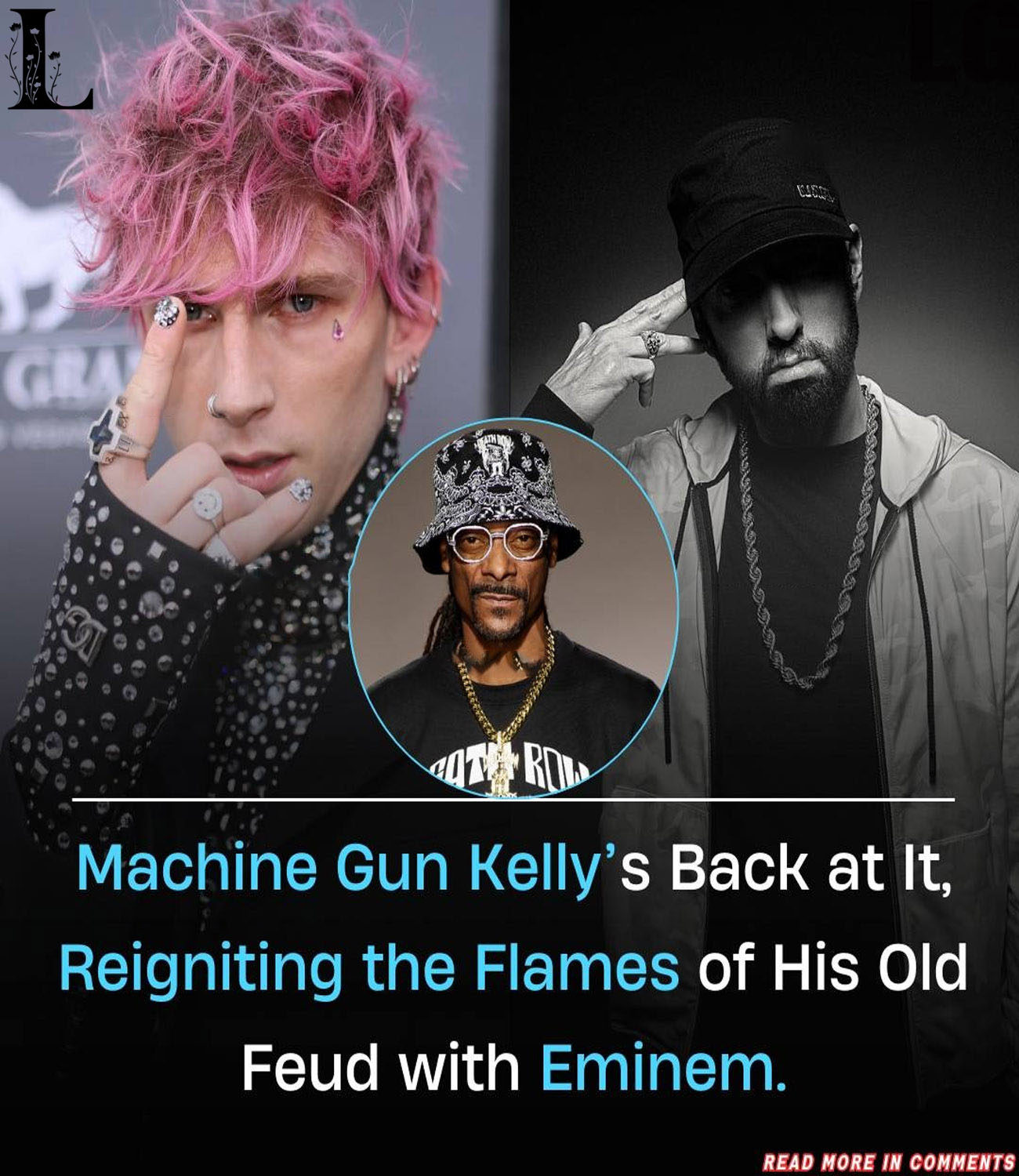 Machine Gun Kelly’s Back at It, Reigniting the Flames of His Old Feud ...