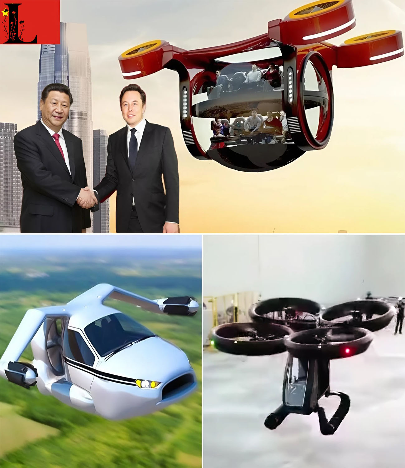 CHINA has unveiled a new flying car priced under $3,000 that will ...