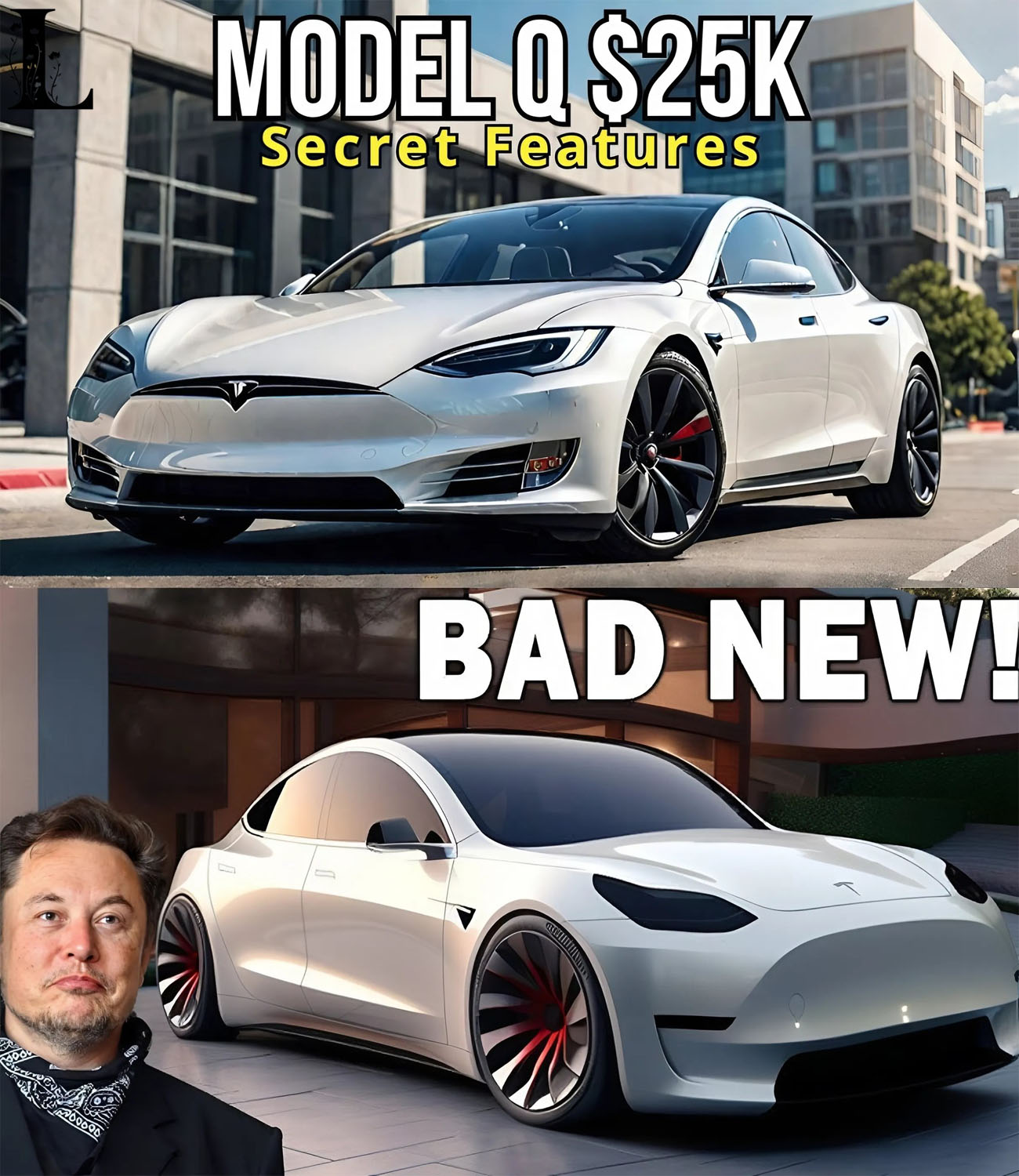 Tesla’s $25K Revolution: Model Q’s Secret Features! - News