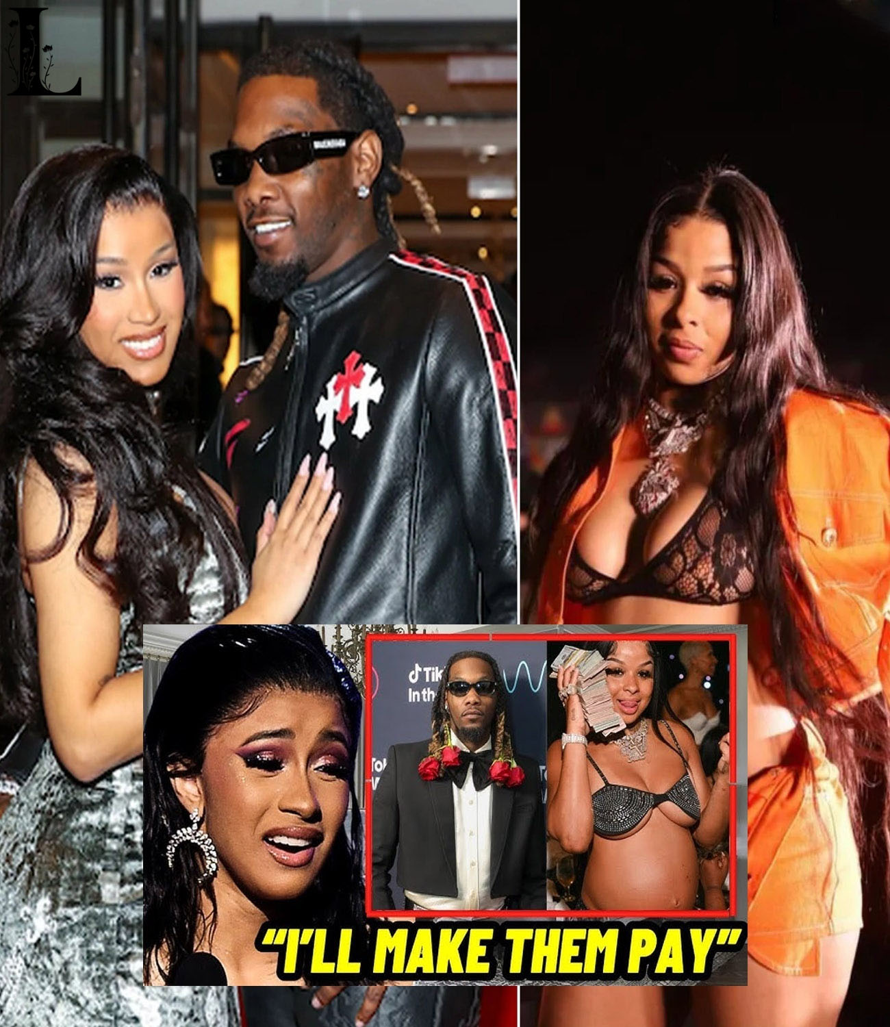 Official: Chrisean Rock Finally Speaks Out About Accusations Of Cardi B Cheating With Offset! - News