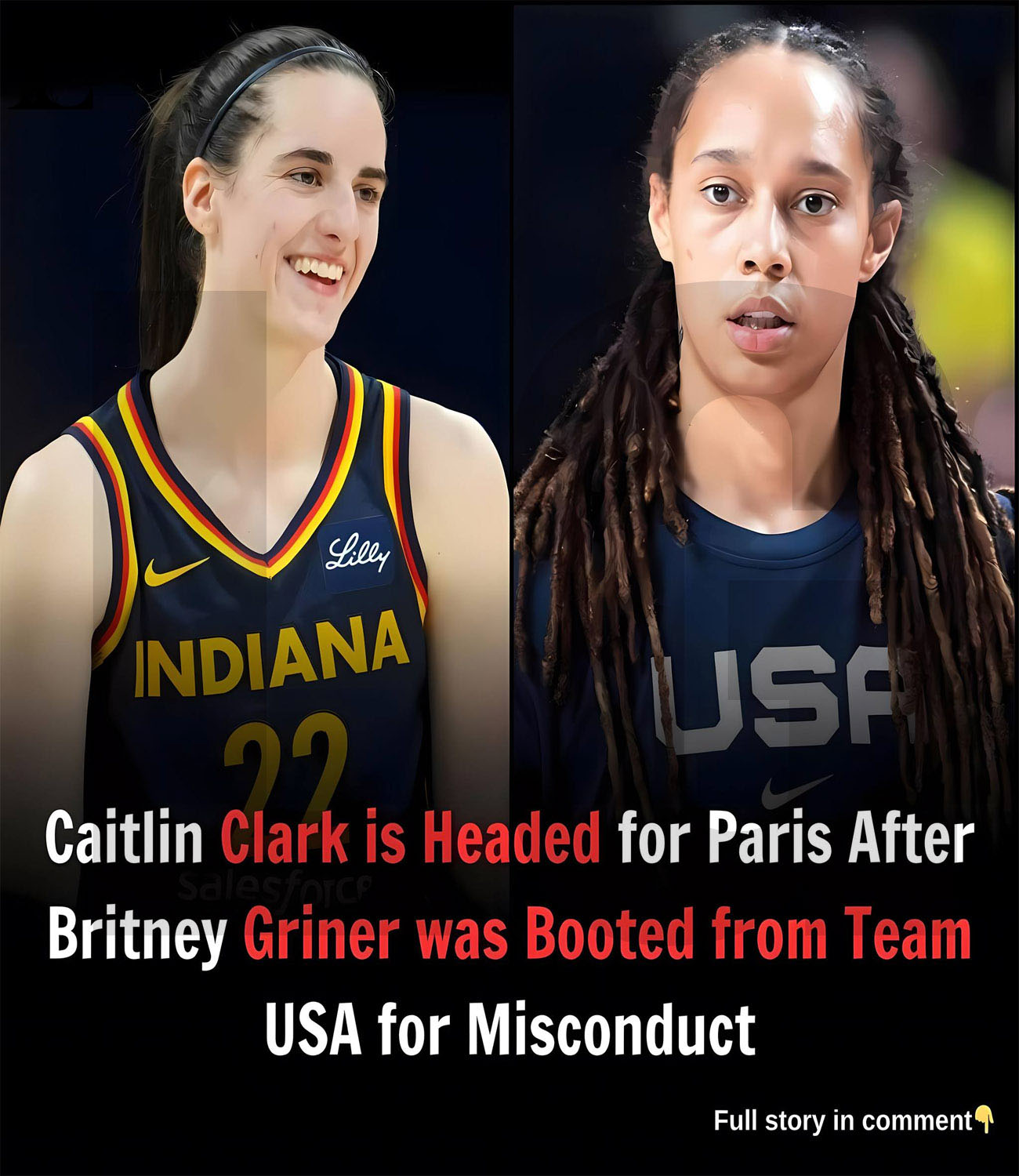 Caitlin Clark is Headed for Paris After Britney Griner was Booted from ...