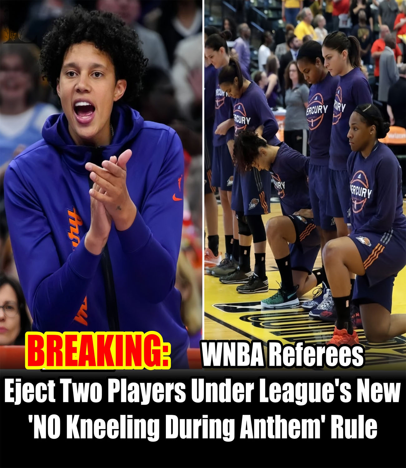 BREAKING: WNBA Referees Eject Two Players Under League's New 'NO ...