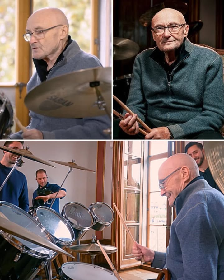 Phil Collins Reunites with His Legendary Drum Kit After a Decade—A ...