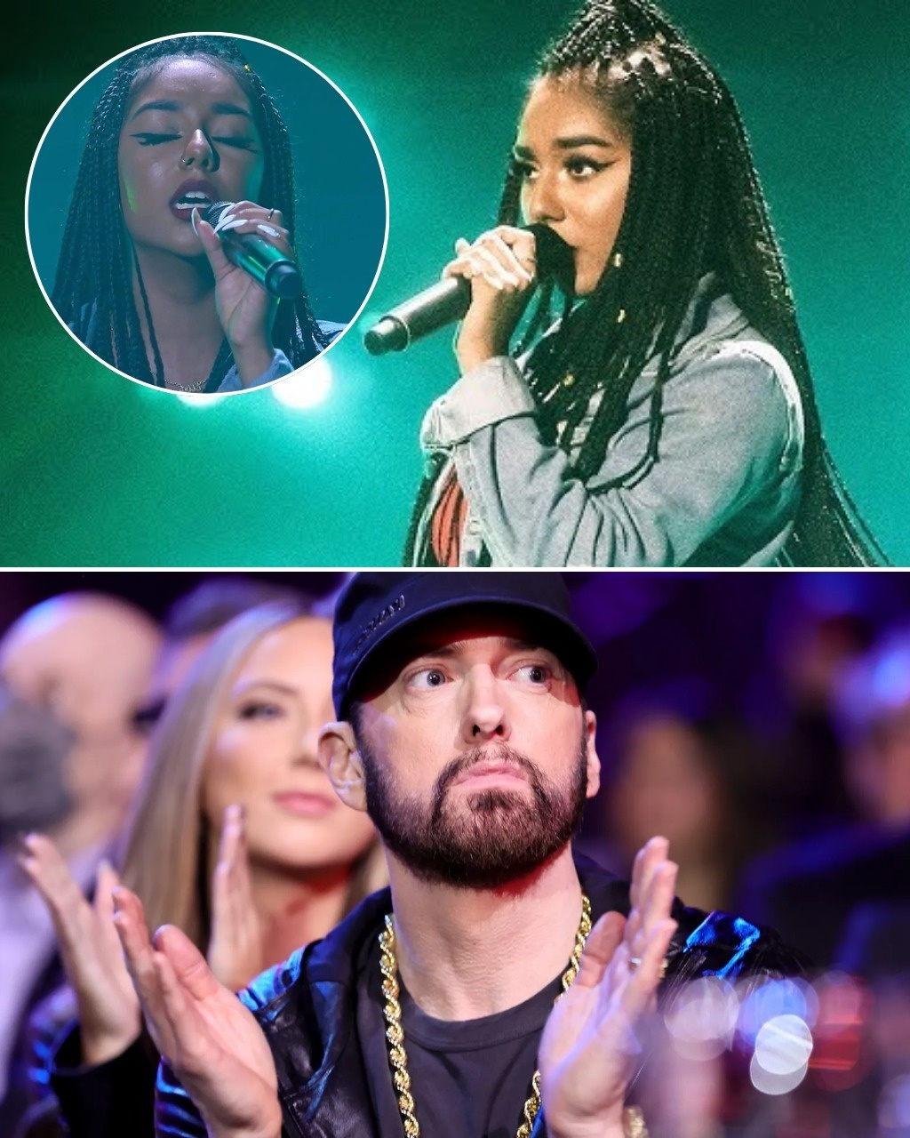 A 20-year-old Black woman walked onto The Voice stage with nothing but ...