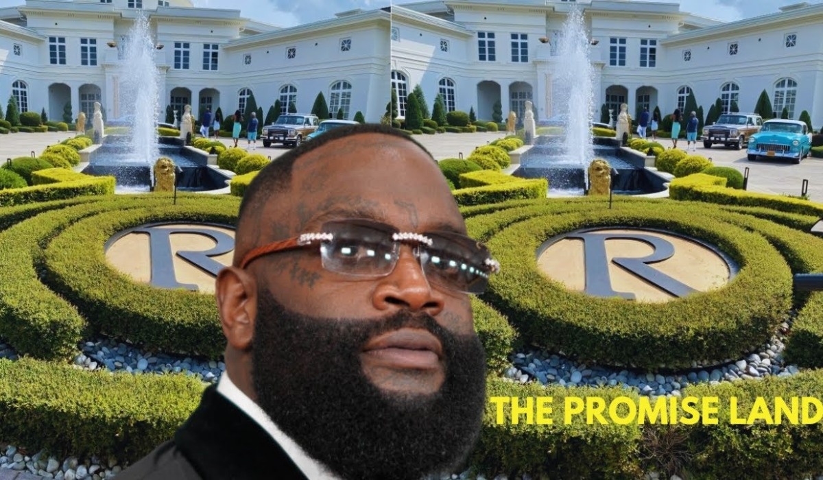 Inside Rick Ross 109 Room Mega Mansion. The Promise Land Tour 2024 - News