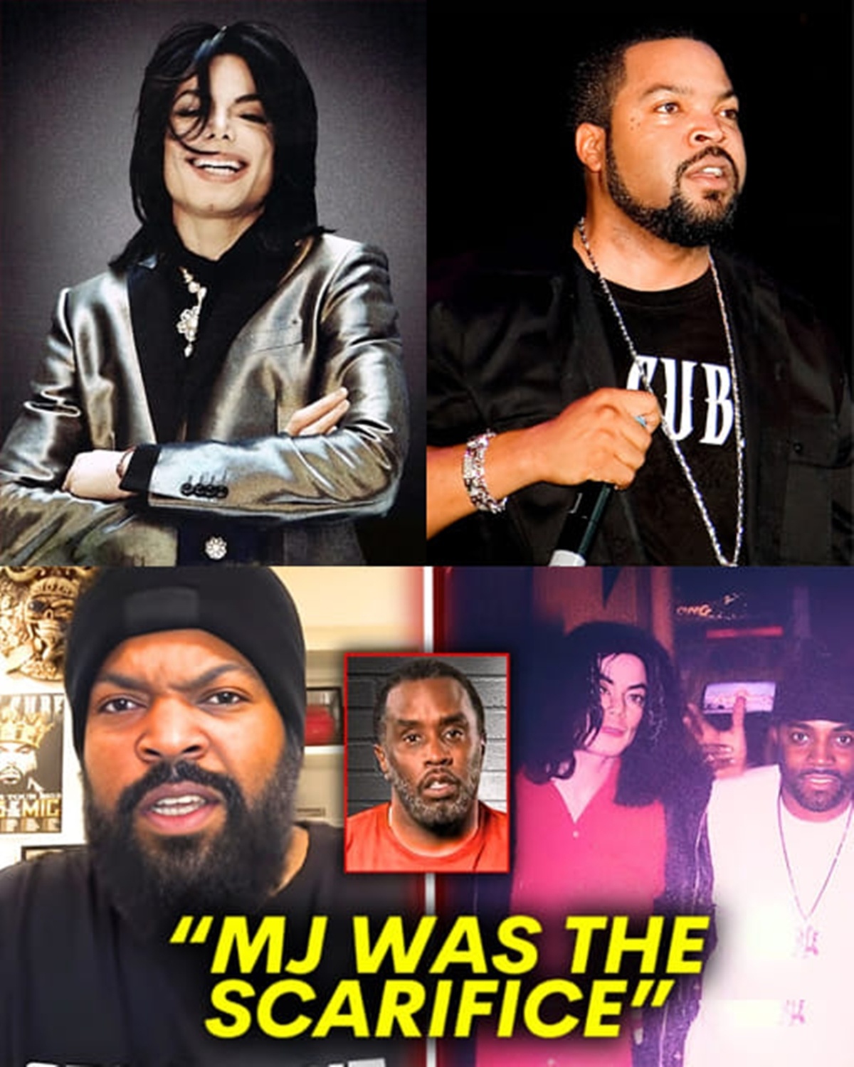 Ice Cube Reveals What Michael Jackson Told Him About Diddy - News