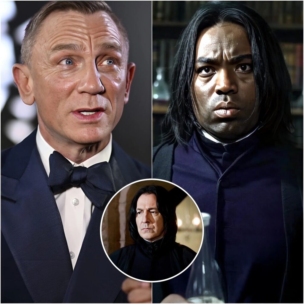 Daniel Craig talks about not wanting to see a black actor play Severus Snape in HBO's new Harry ...