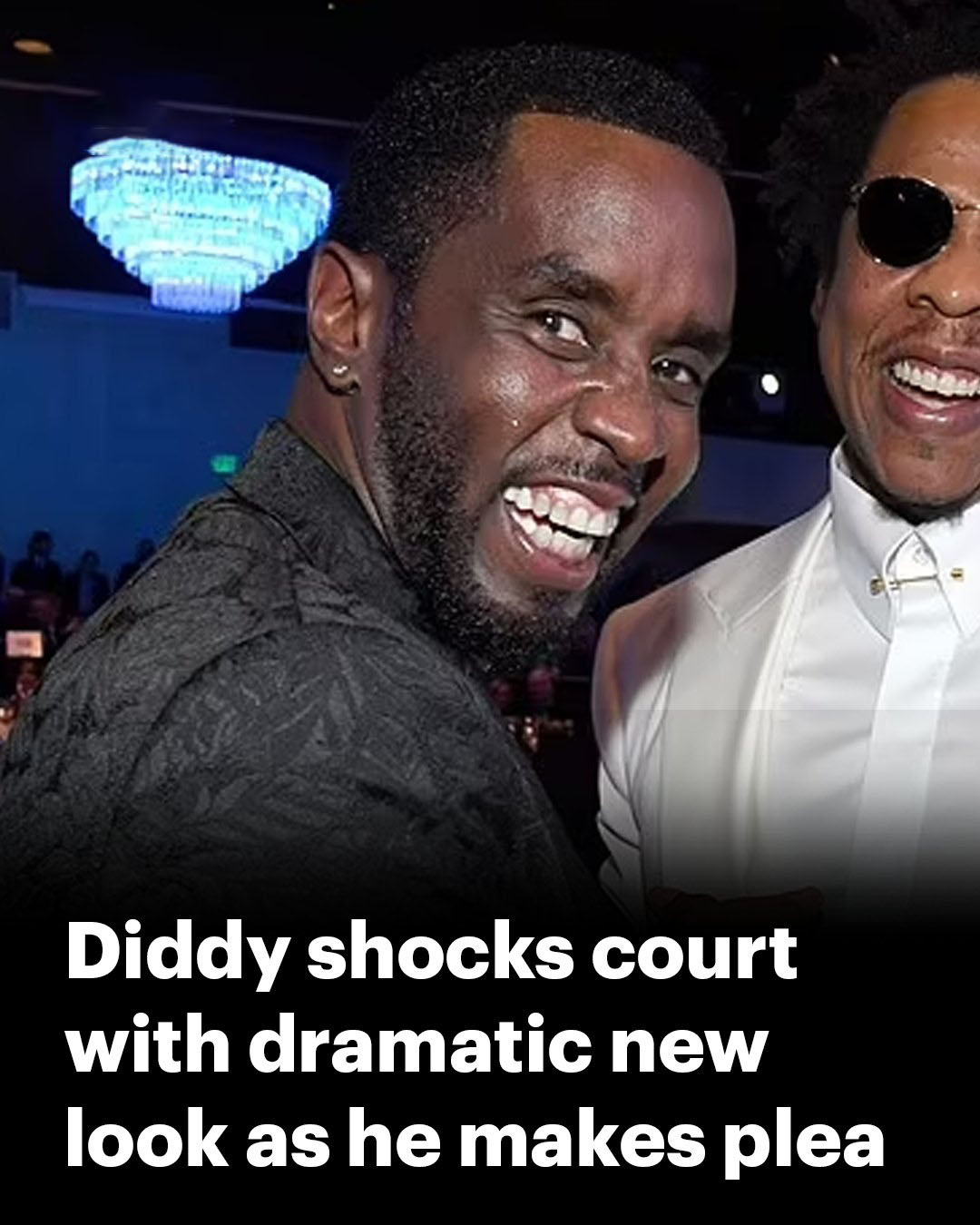 Diddy shocks court with dramatic new look as he pleads NOT GUILTY to ...