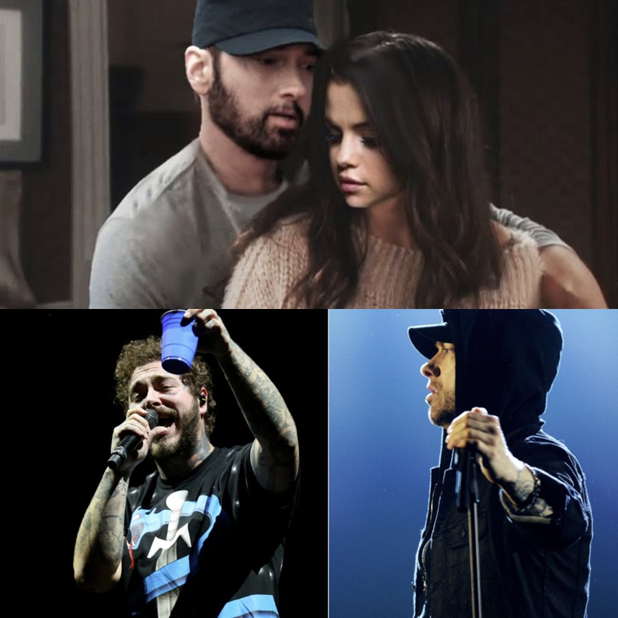 Eminem and Post Malone have joined forces, and they’re not alone—Selena ...