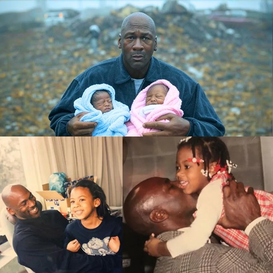 MICHAEL JORDAN Saves Twin Girls From The Trash – 20 Years Later They ...