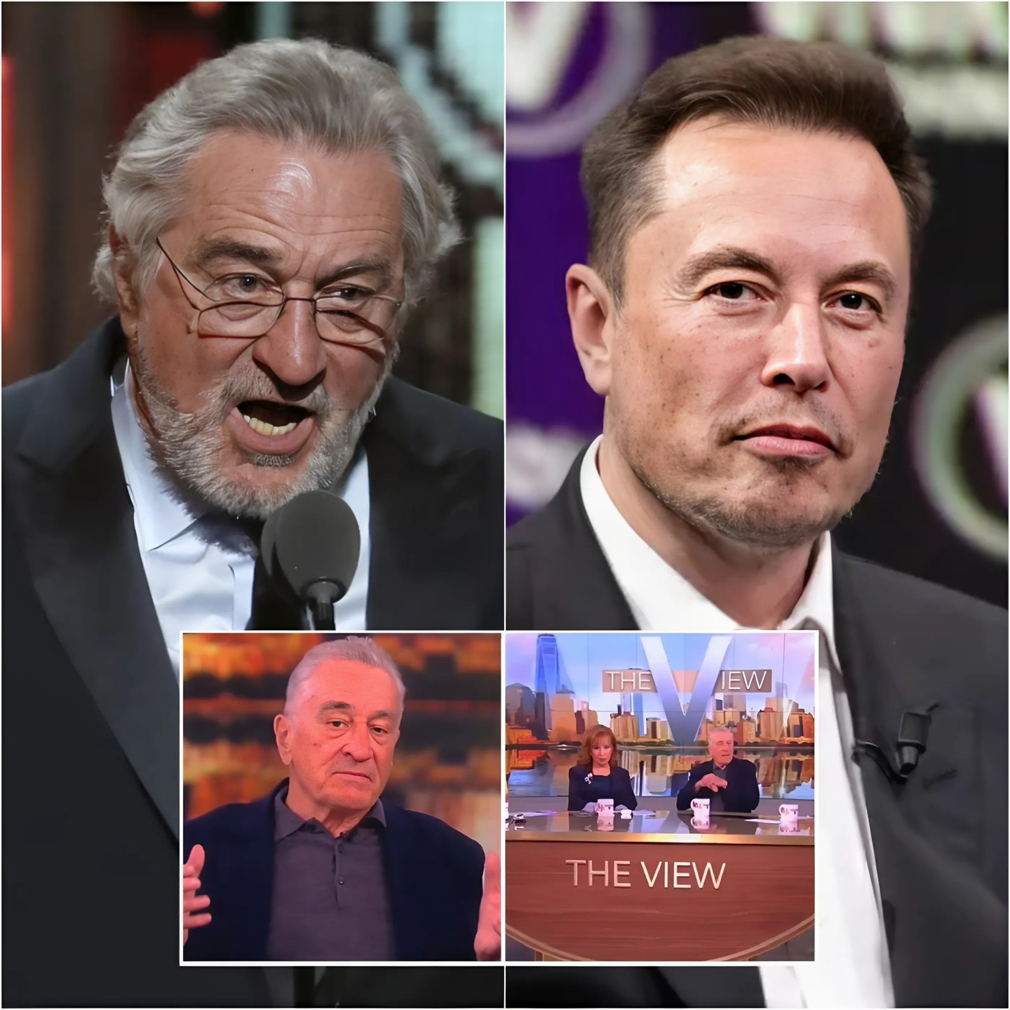 Robert De Niro defends Joy Behar and attacks Elon Musk on The View: He ...