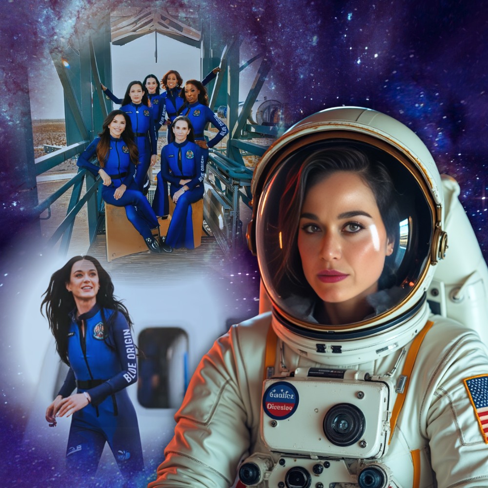 Katy Perry Sang 'What a Wonderful World' During Blue Origin Rocket Ride ...