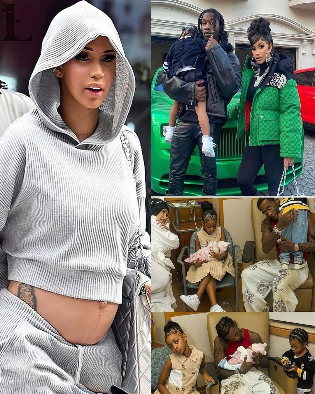 Cardi B Reacts To Offset Accusing Her Of Cheating While Pregnant ...
