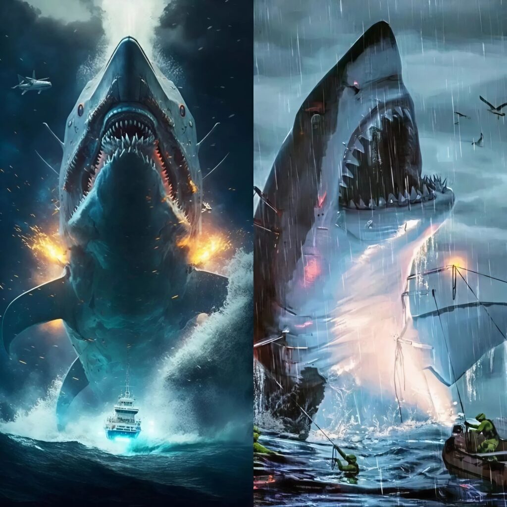 Megalodon: The 90-foot shark that ruled the seas and attacked ships in ...
