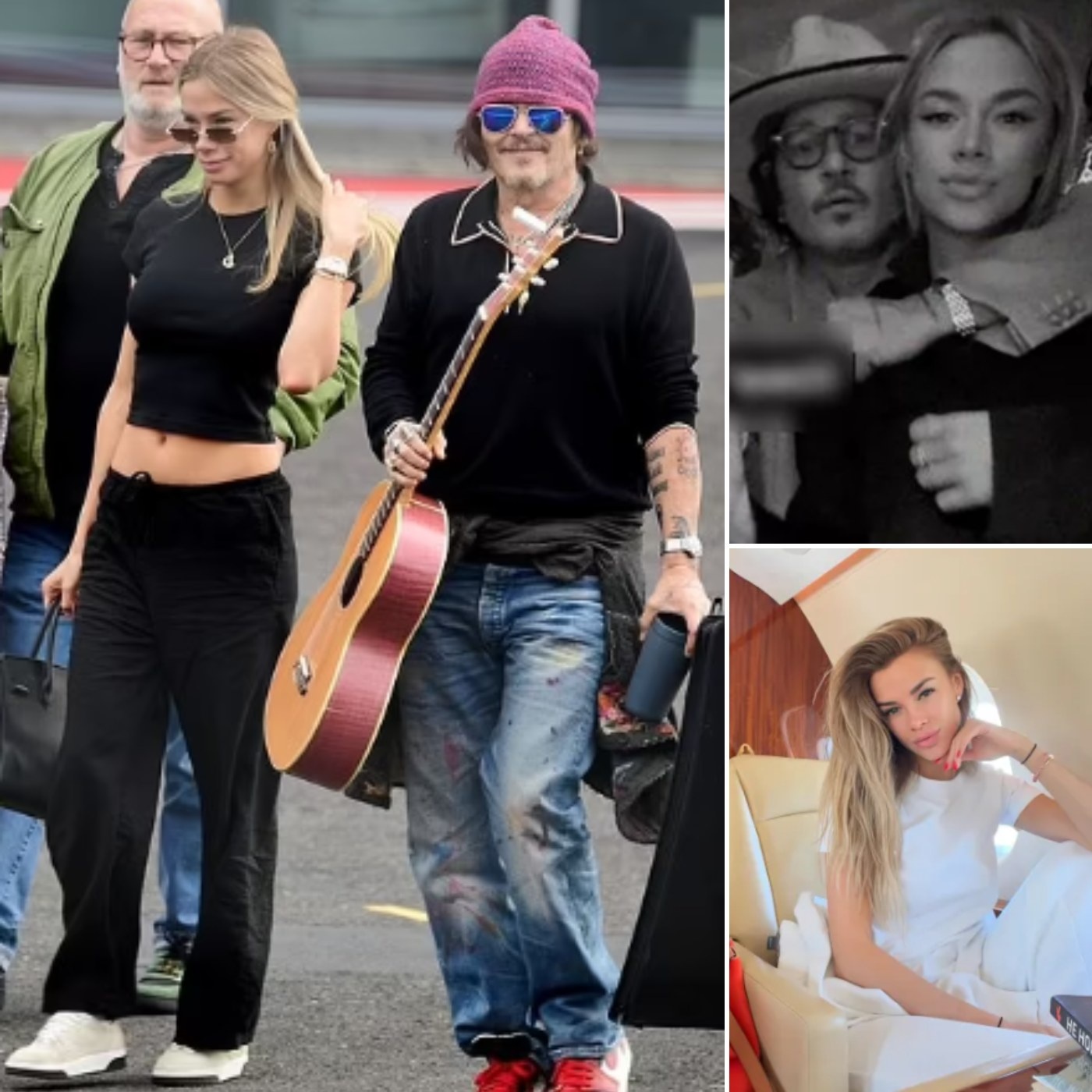 Johnny Depp and His Young Girlfriend’s Romantic Date in Europe and the ...