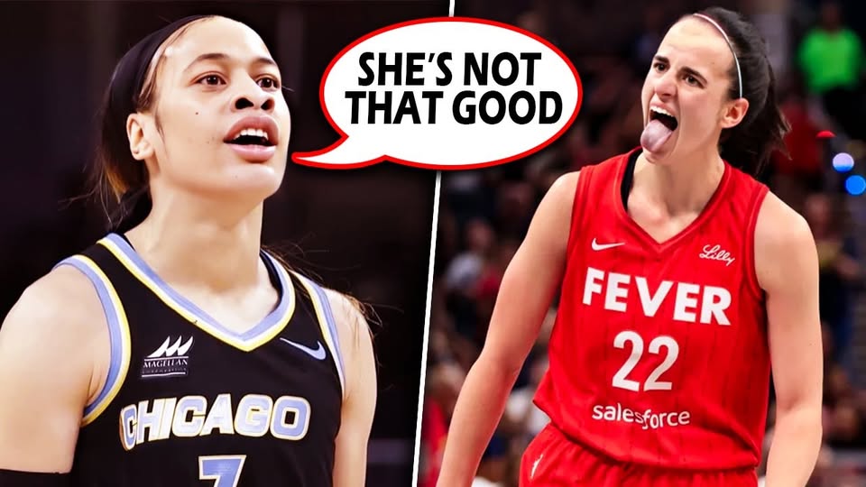 Chennedy Carter blamed Caitlin Clark after she was ranked bottom of the ...