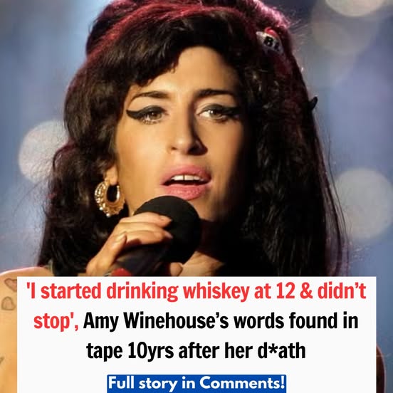 TROUBLED pop legend Amy Winehouse started drinking alcohol aged just 12 ...