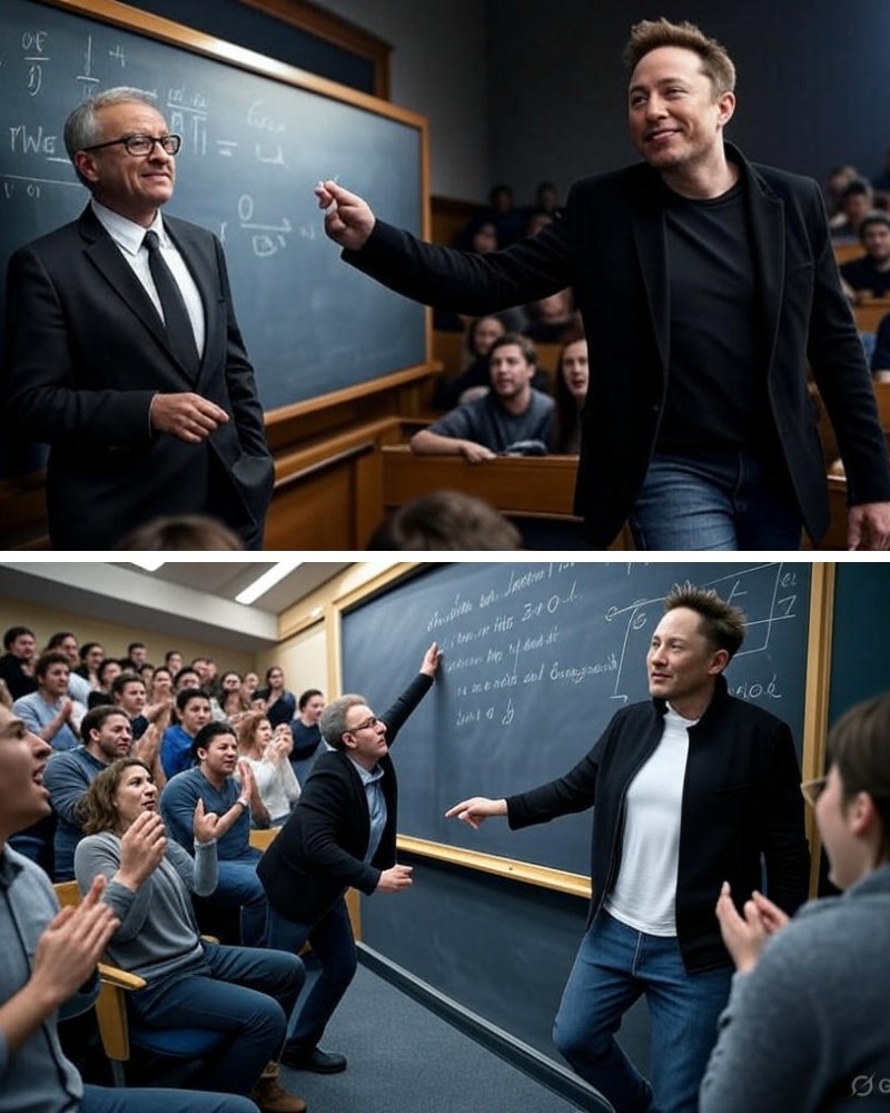 University Professor Mocks Elon Musk as “Rich but Unintelligent”—Until He Solves a Harvard Math ...