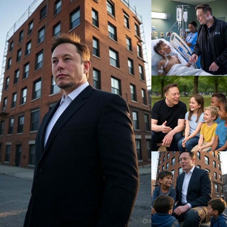 Elon Musk turned an abandoned building into a safe haven for 200 ...