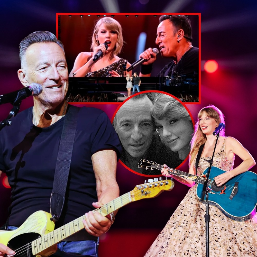 Bruce Stopped The Show. Then Taylor Walked Out… And The World Stood Still. In the middle of his ...