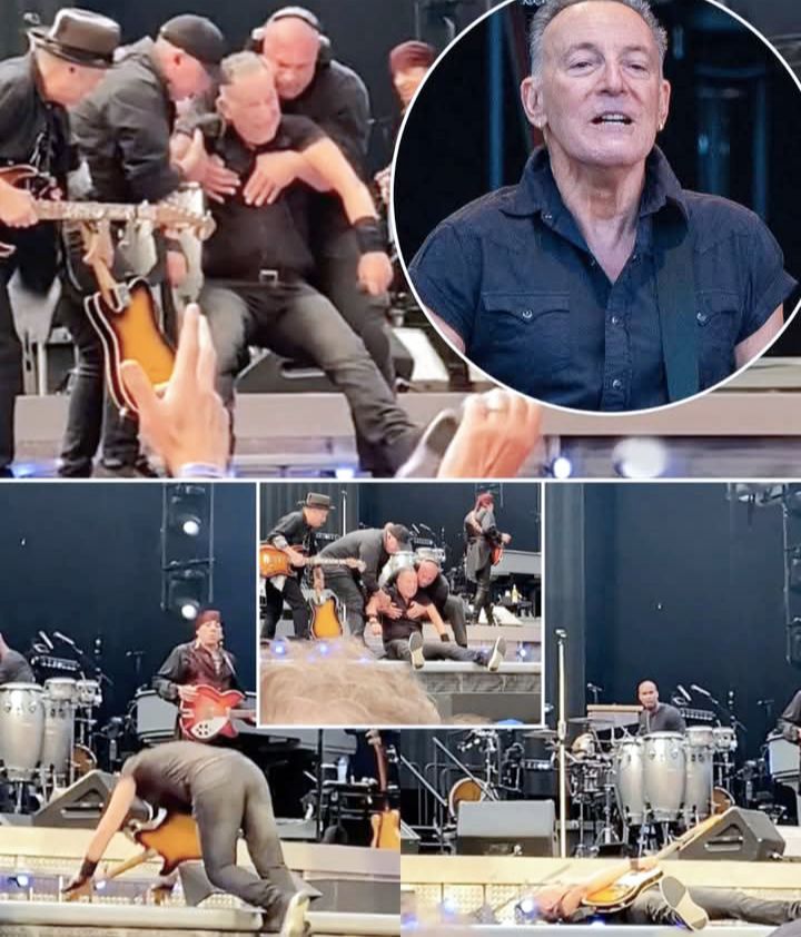 Bruce Springsteen Took a Tumble During His Amsterdam Concert - News