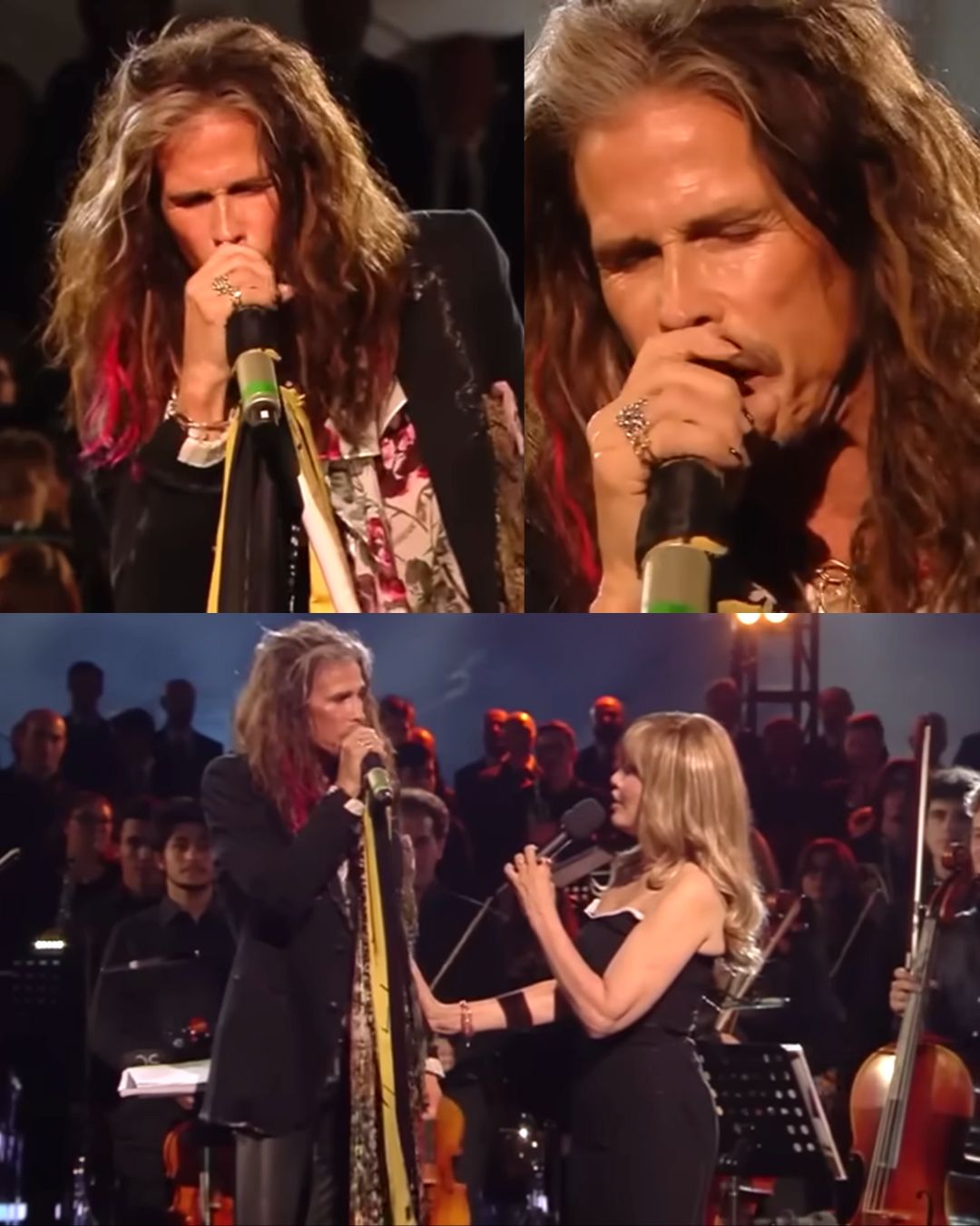 Steven Tyler & 2CELLOS Bring Epic Energy to “Dream On” and “Walk This ...