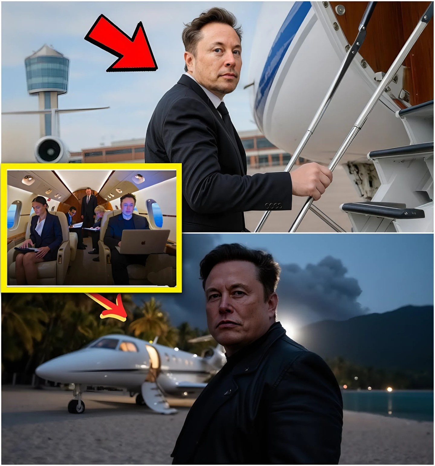 Elon Musk’s Private Jet Forced into Emergency Landing—The Bizarre ...