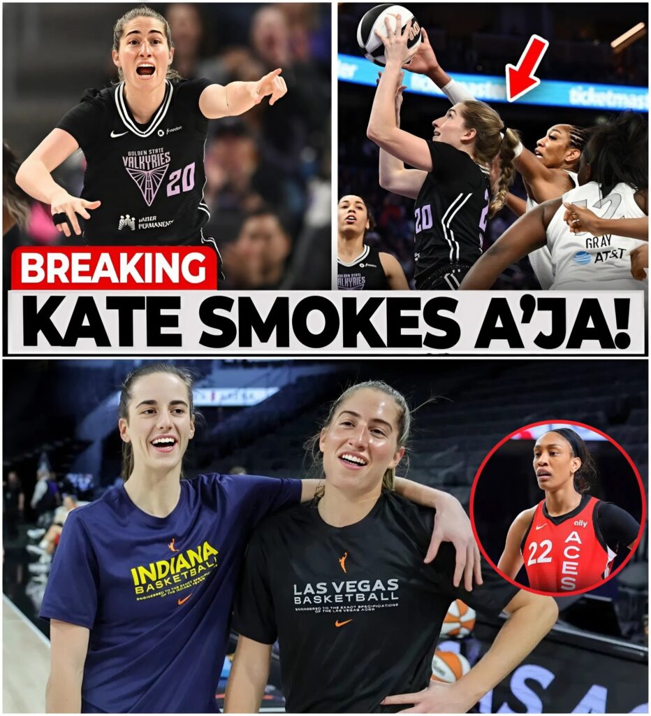 Kate Martin DESTROYS A’ja Wilson as Valkyries Blow Out Las Vegas Aces — Caitlin Clark’s BFF ...