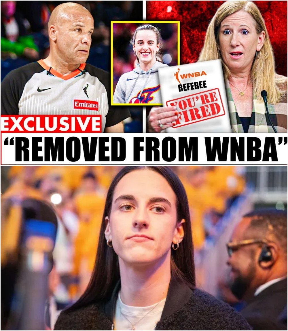 BREAKING: WNBA Referee SUSPENDED After Caitlin Clark Injury — Leaked ...