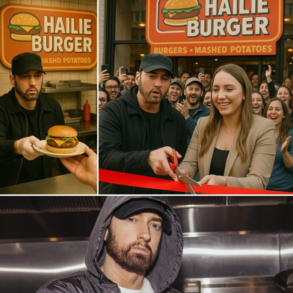 Eminem officially opens another restaurant of his own in his hometown ...