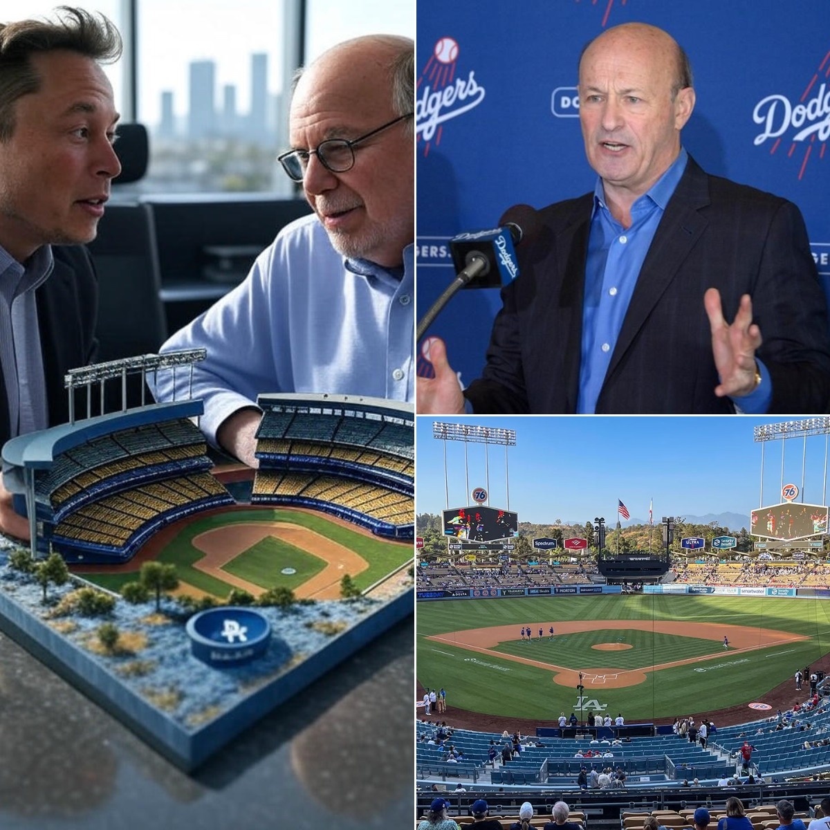 BREAKING NEWS: Elon Musk 'shocked' after visiting Dodger Stadium ...