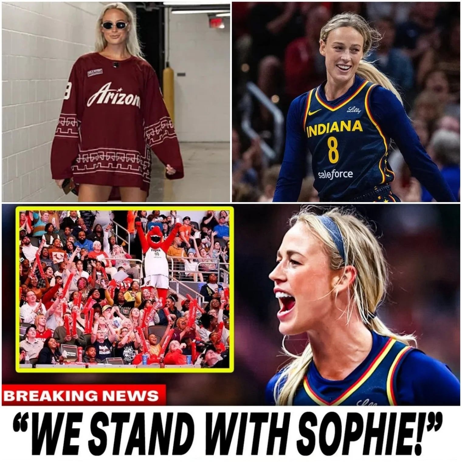 One foul changed everything. Sophie Cunningham didn’t just protect ...