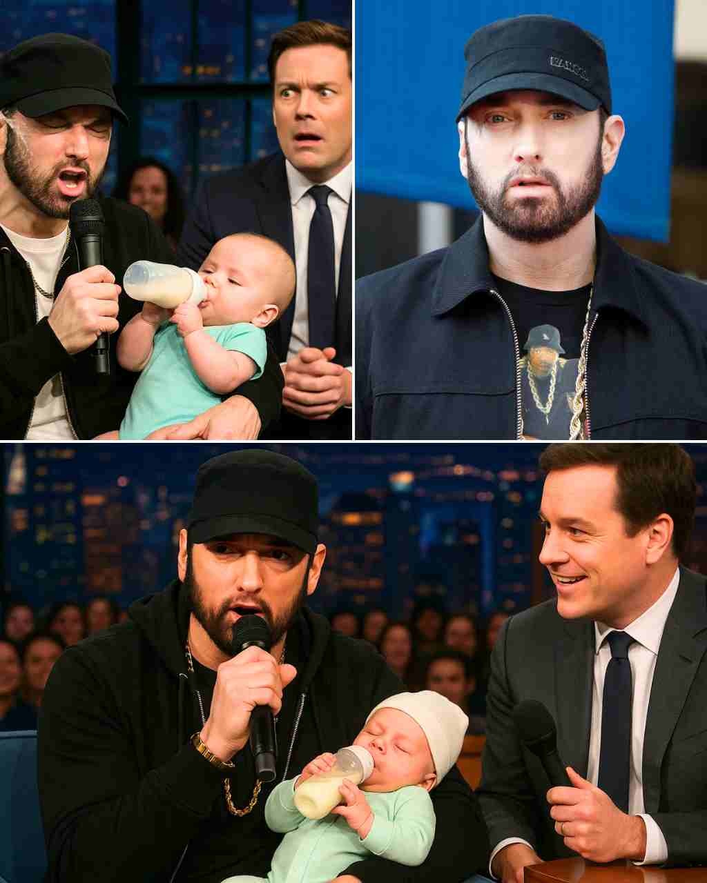 SHOCKING ON LIVE TV: EMINEM’S EMOTIONAL RAP FOR GRANDSON INTERRUPTED BY ...
