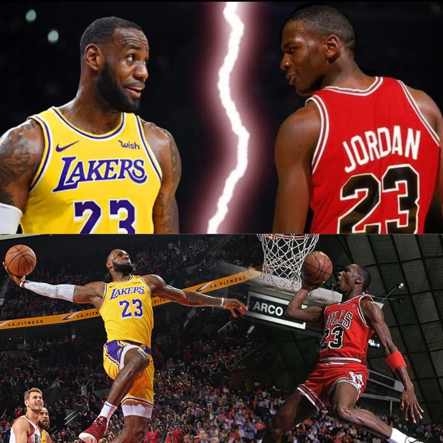 If Jordan Was So Big, How Come He Never Scored 40K Points Like LeBron ...