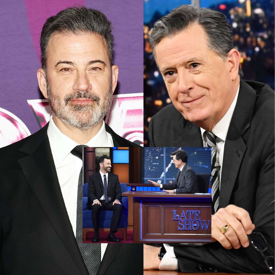 Jimmy Kimmel blasts CBS over ‘The Late Show’ cancellation as he supports pal Stephen Colbert: ‘F ...