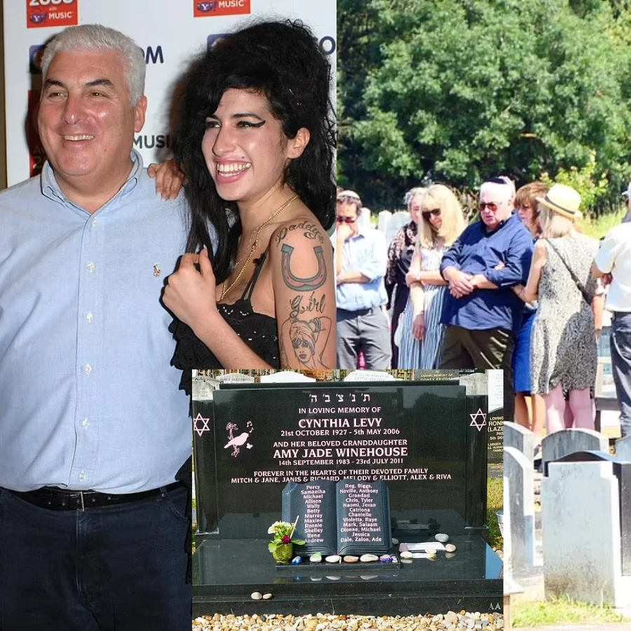 Amy Winehouse's father Mitch is left in tears as he and his family ...