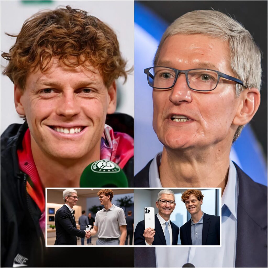 Apple billionaire Tim Cook reportedly offered tennis star Jannik Sinner ...