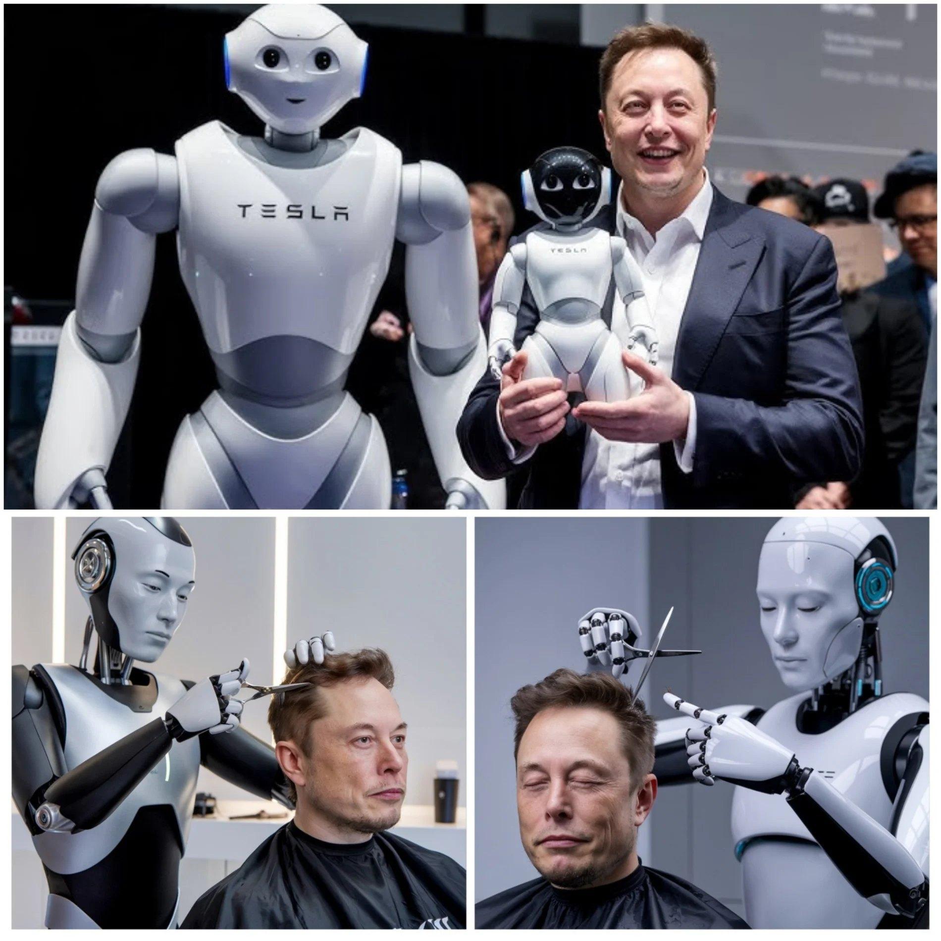 Unbelievable Twist: Elon Musk’s Haircut By A Robot Gone Wild – What ...